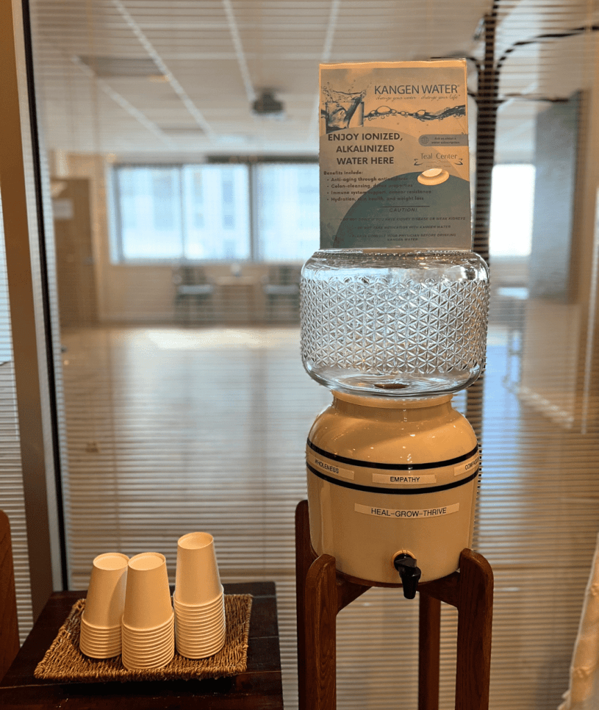 Kangen Water | Arlington VA | The Teal Center | Supplemental Therapy